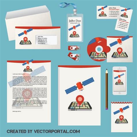 GPS Technology Templates Royalty Free Stock SVG Vector And Clip Art