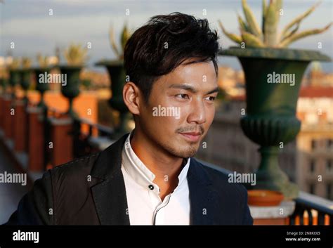 Actor Wallace Chung Poses For Portraits At The 7th Edition Of The Rome International Film