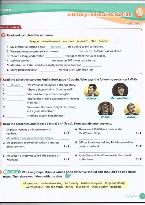 Reading Detective Stories Interactive Worksheet Live Worksheets