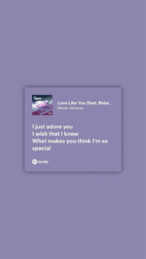 Love Like You Steven Universe Lyrics