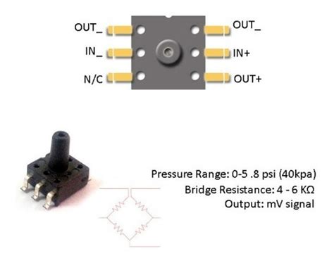 sensor presion barometrico 0 40kpa mps20n0040d d arduino cuotas sin