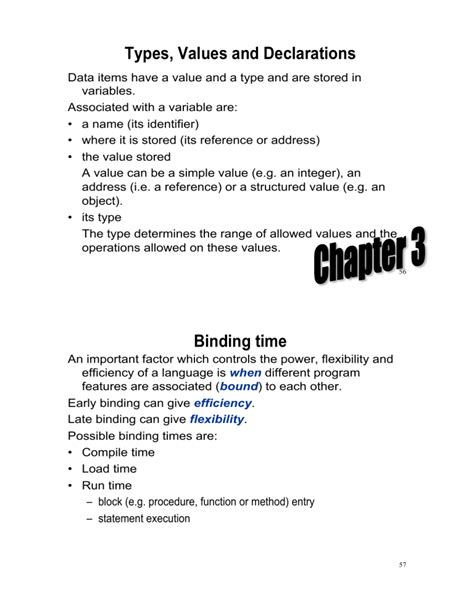 Declaration Reference Binding