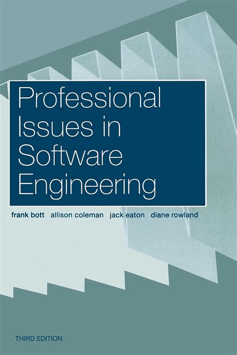Professional Issues In Software Engineering Mercury Book Seller