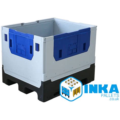 Folding Pallet Boxes Strong Reusable Plastic Inka