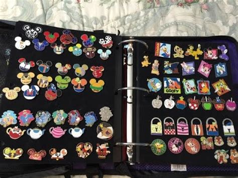How I Organize My Disney Pin Collection Youtube