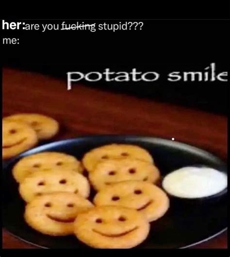 Smiley Potato Memes Cute Funny Potato Jumping And Smile Stock