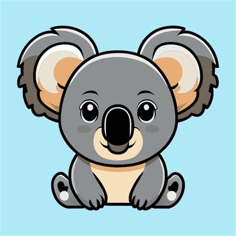 Koala Bear Vector Illustration Cartoon Premium Ai Generated Vector