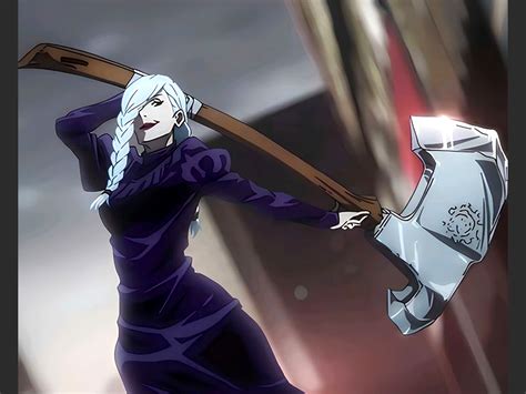 3d File Mei Mei Battle Axe Jujutsu No Kaisen Anime Manga Prop