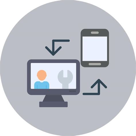 Data Synchronization Vector Icon 16528400 Vector Art At Vecteezy