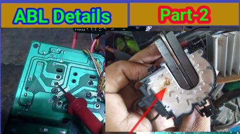 Abl Line Abl Voltage Abl Fault Details In Crt Tv 🎆 🎆 Colour Tv Abl