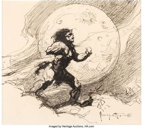 Frank Frazetta Sketches