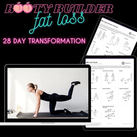 Booty Builder Fat Loss 28 Day Transformation Radical Strength