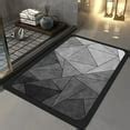 Diatomite Bathroom Floor Mat Non Slip Doorway Mat Absorbent Water