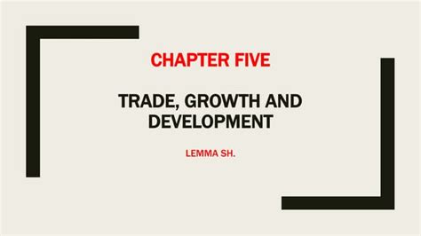 International Economics Ppt Chapter Five Pptx