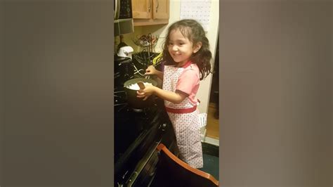 Valentina Olivas Barja Learning How To Cook Youtube