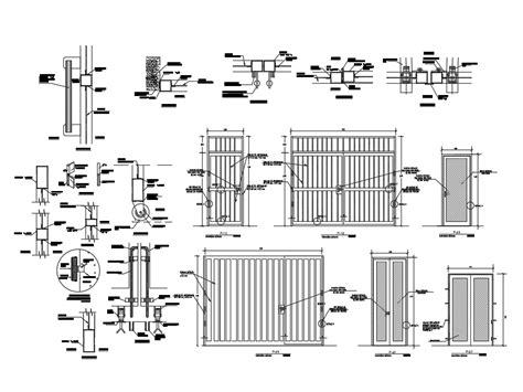Puertas Metálicas En Autocad Descargar Cad 15516 Kb Bibliocad