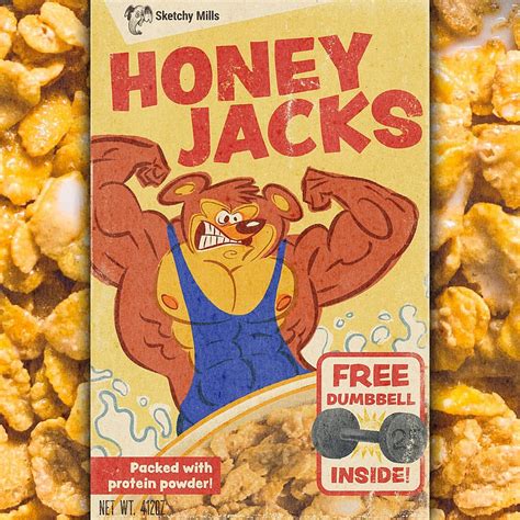 Honey Jacks Cereal By Nicholas Malara On Dribbble