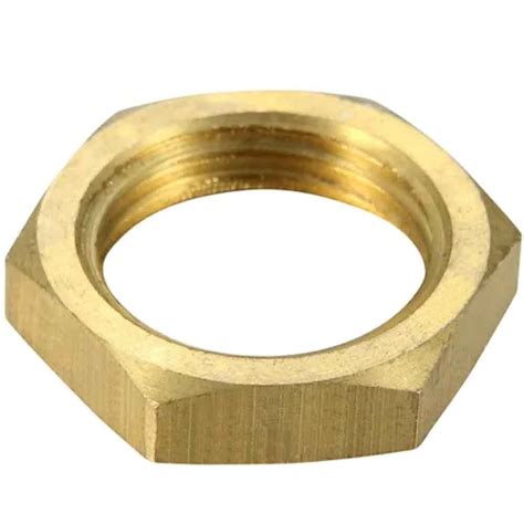 Screwed Dr Brass Lock Nut 50mm Bsp Watermarked Pn Aw5005