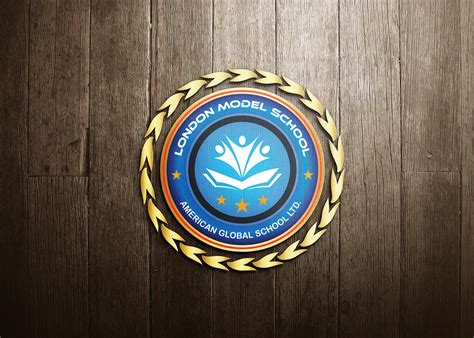 London Model School Logo Design Behance