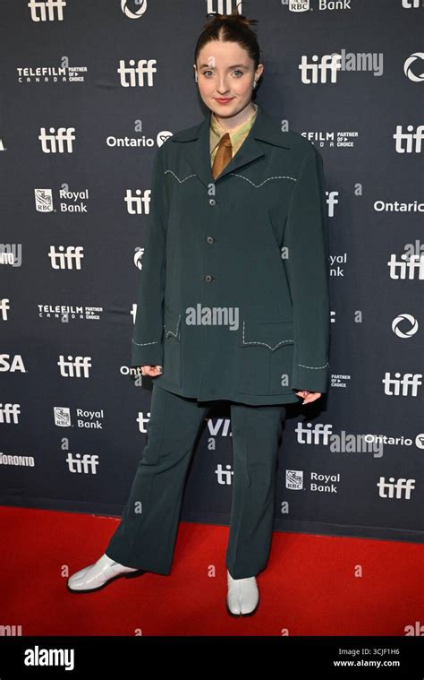 Lucy Halliday Attending The Screening Of The Movie California Schemin