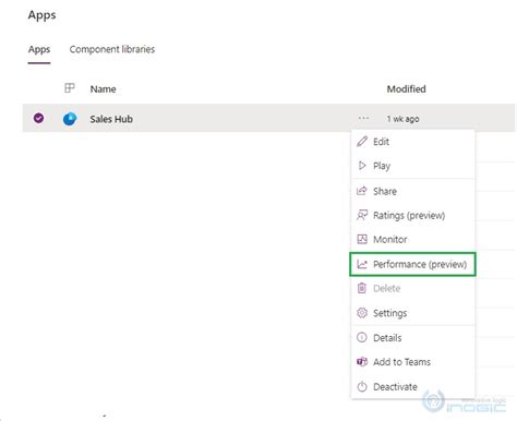 Performance Insights Preview In Model Driven Apps Microsoft Dynamics 365 Crm Tips And Tricks