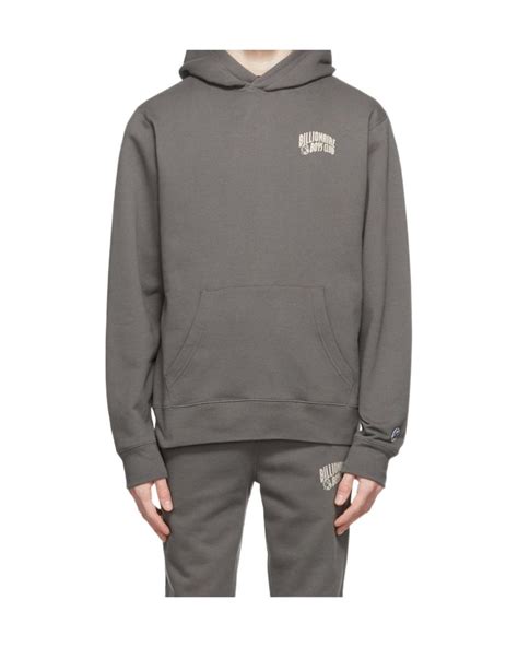 Bbcicecream Arch Logo Hoodie In Grey For Men Lyst Uk