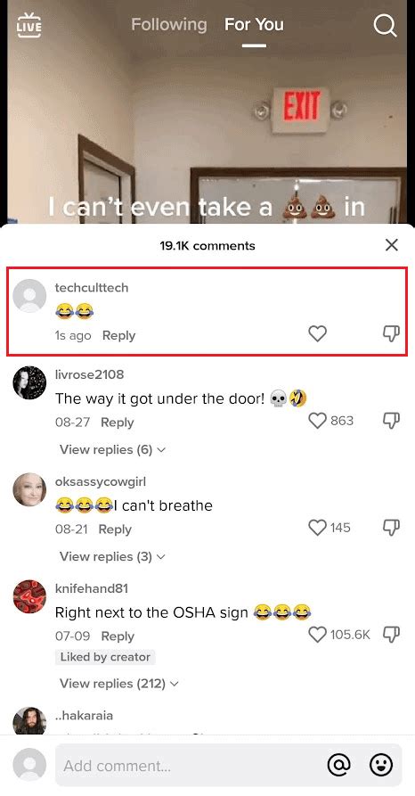 How to Find Your Comments on TikTok – TechCult