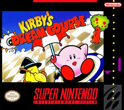 Kirbys Dream Course Snes Classic Box Art Kirby