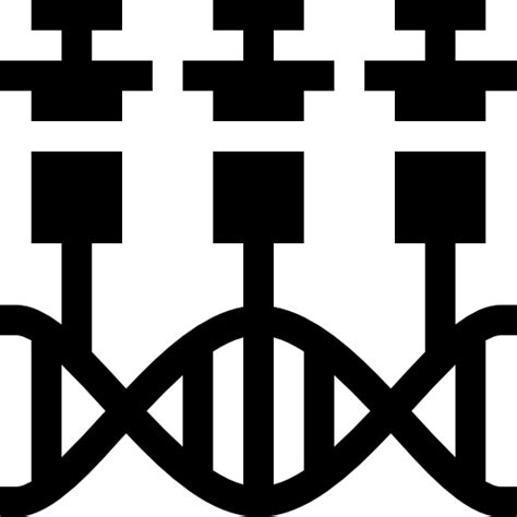 Genetic Modification Basic Straight Filled Icon