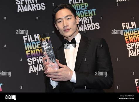 Los Angeles Usa 04th Mar 2023 Steve Sang Hyun Noh Winner Of The