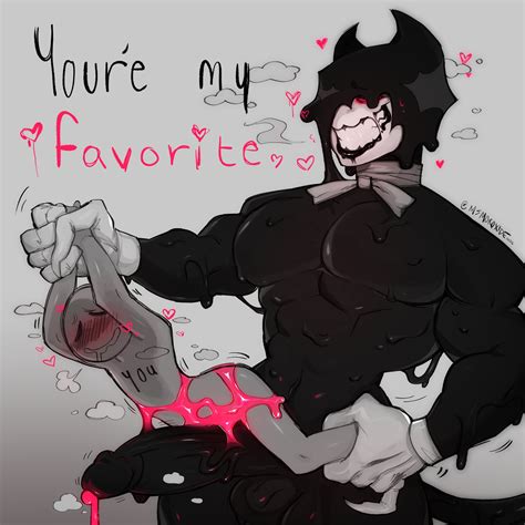 Rule 34 Bendy Bendy And The Ink Machine Colored Cum Cum Dominant Male Glowing Cum Goo Ink