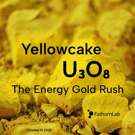 Uranium Prices Surge Sparking New Era For Yellowcake P Dal Bianco