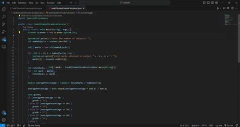 Video Pranav Jathar On Linkedin Java Javaprogramming Gradecalculator Codingchallenge Codsoft