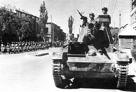 Operation Countenance The Soviet 6th Armoured Division Enters Tabriz