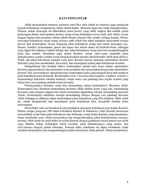 St Teresia Benedikta Dari Salib Pdf