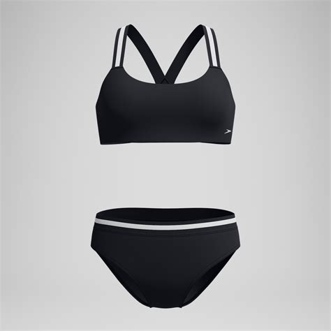 Womens V Class Performance Bikini Blackgrey Speedo Uk Womens V Class Performance Bikini Blackgrey Speedo Uk