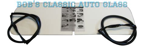 Usa Made 1940 Ford Coupe Tudor Fordor 2pc Windshield Glass And Gasket