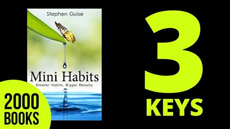 Mini Habits Book Summary Stephen Guise Animated Book Review Youtube