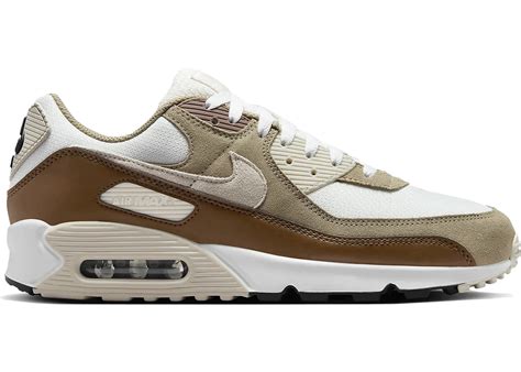 Nike Air Max 90 Summit White Khaki Mens Dm0029 109 Us