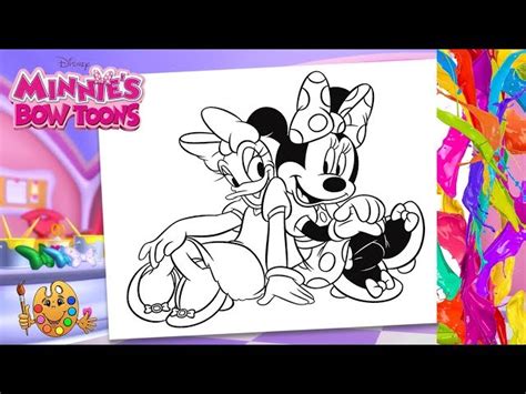 Minnie Mouse Bow Coloring Pages Minnie Mouse Coloring Pages Disney