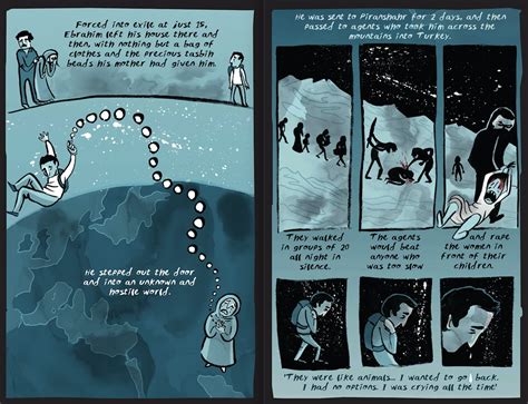 Refugee Comics Personal Stories Of Forced Migration Illustrated In A