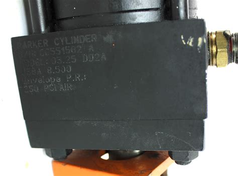 Parker 03 25 Dd2au38a 8 500 Series 2a Air Cylinder 250psi