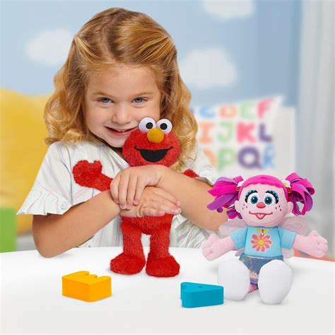 Sesame Street Friends Elmo And Abby Cadabby 8 Inch 2 Piece Sustainable