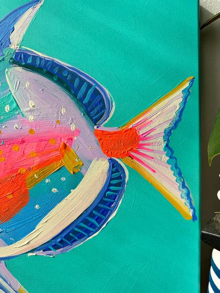 Paintings Fish Eleven Anya Brock