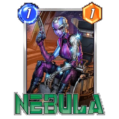 Nebula Chibi Marvel Snap Card Variant Marvel Snap Zone