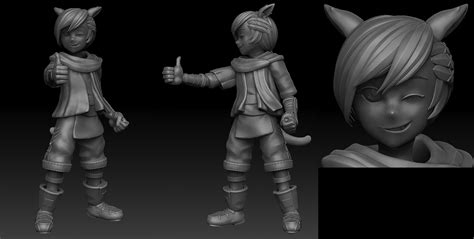 Wip Sculpt Of My Favorite Scion R Ffxiv