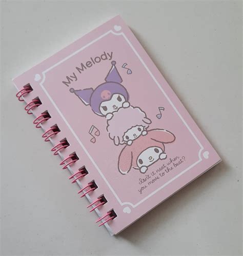 My Melody Mini Notebook Hobbies And Toys Stationary And Craft