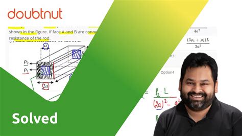 a composite rod made up of two conductors of resistivity rho 1 and rh
