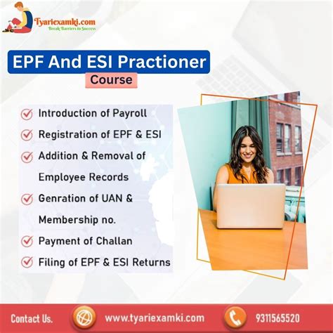 Epf Esi Course Tyariexamki Epfregistration Esiregistration