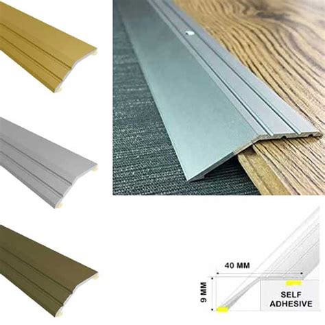 Buy High Quality Self Adhesive Aluminium Door Floor Trim For Laminate